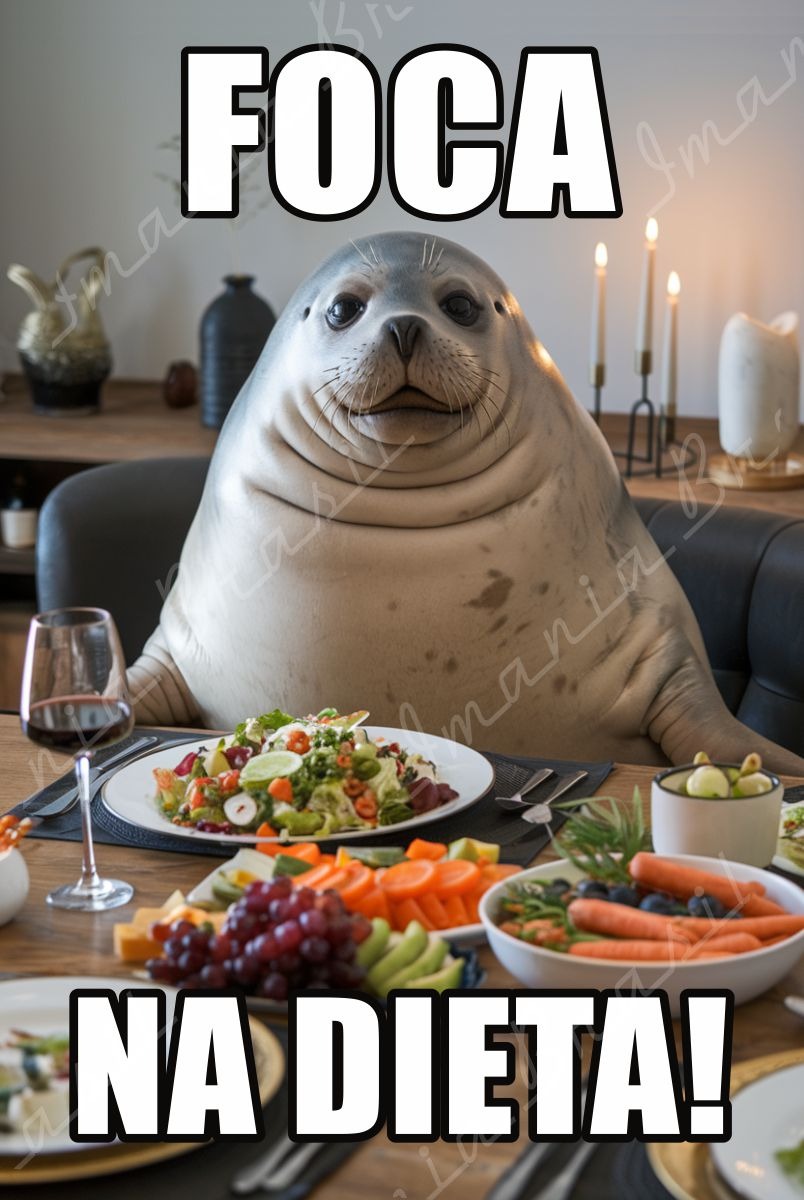 Foca na Dieta – Imania Brasil Loja Oficial
